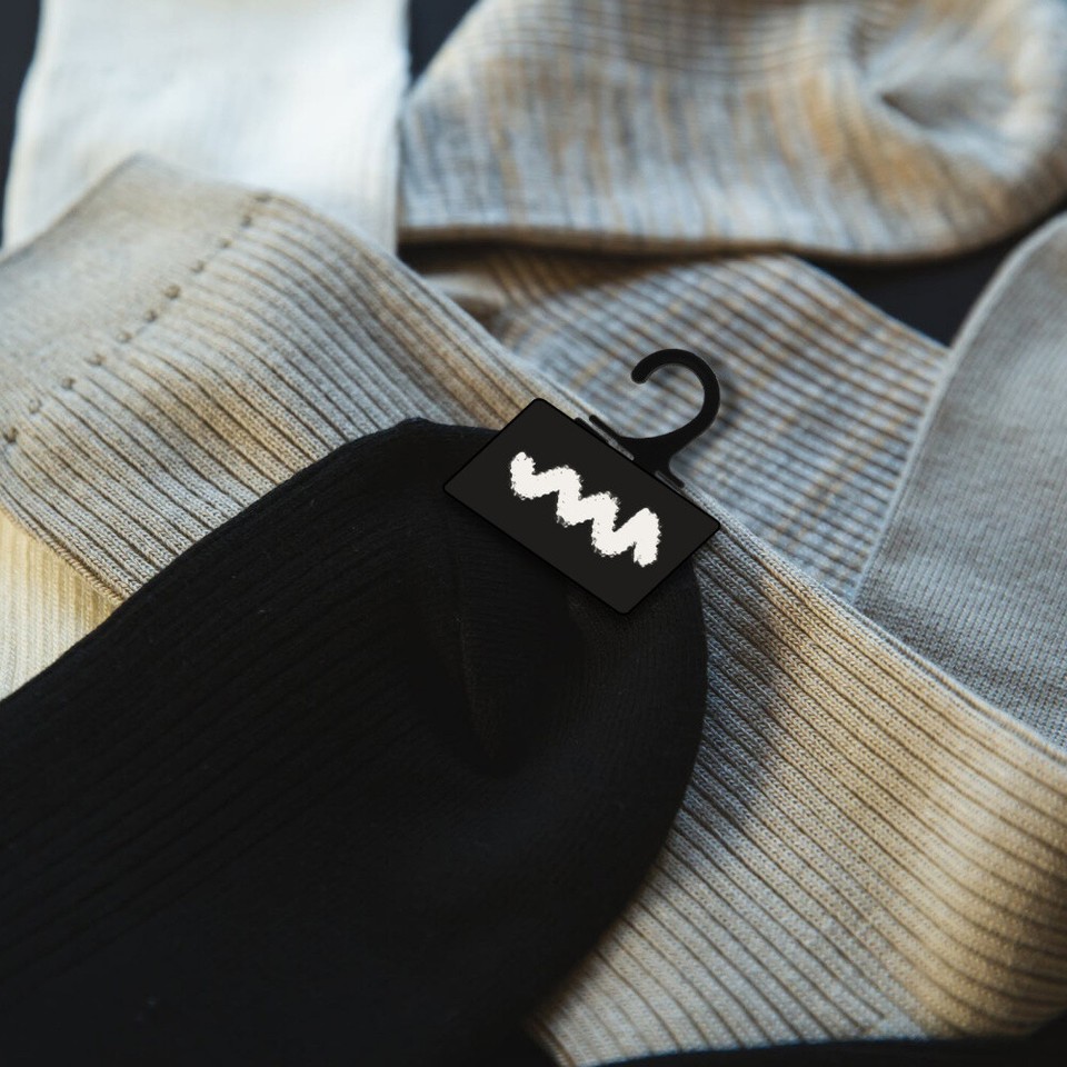 400PCS Hooks Retail Display Hanger Sock Display Hooks Sock Hanging Rack ...