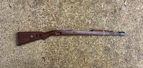 WW2 German K98 Mauser Stock & Handguard W/ Front Barrel Band | eBay