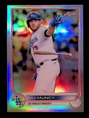 Max Muncy 2022 Topps Chrome Refractor #42 | eBay