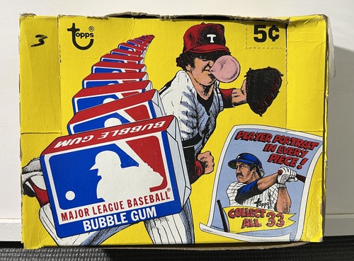 1979 Topps Bazooka Baseball Bubble Gum Comics Full Box 72 Pieces | eBay