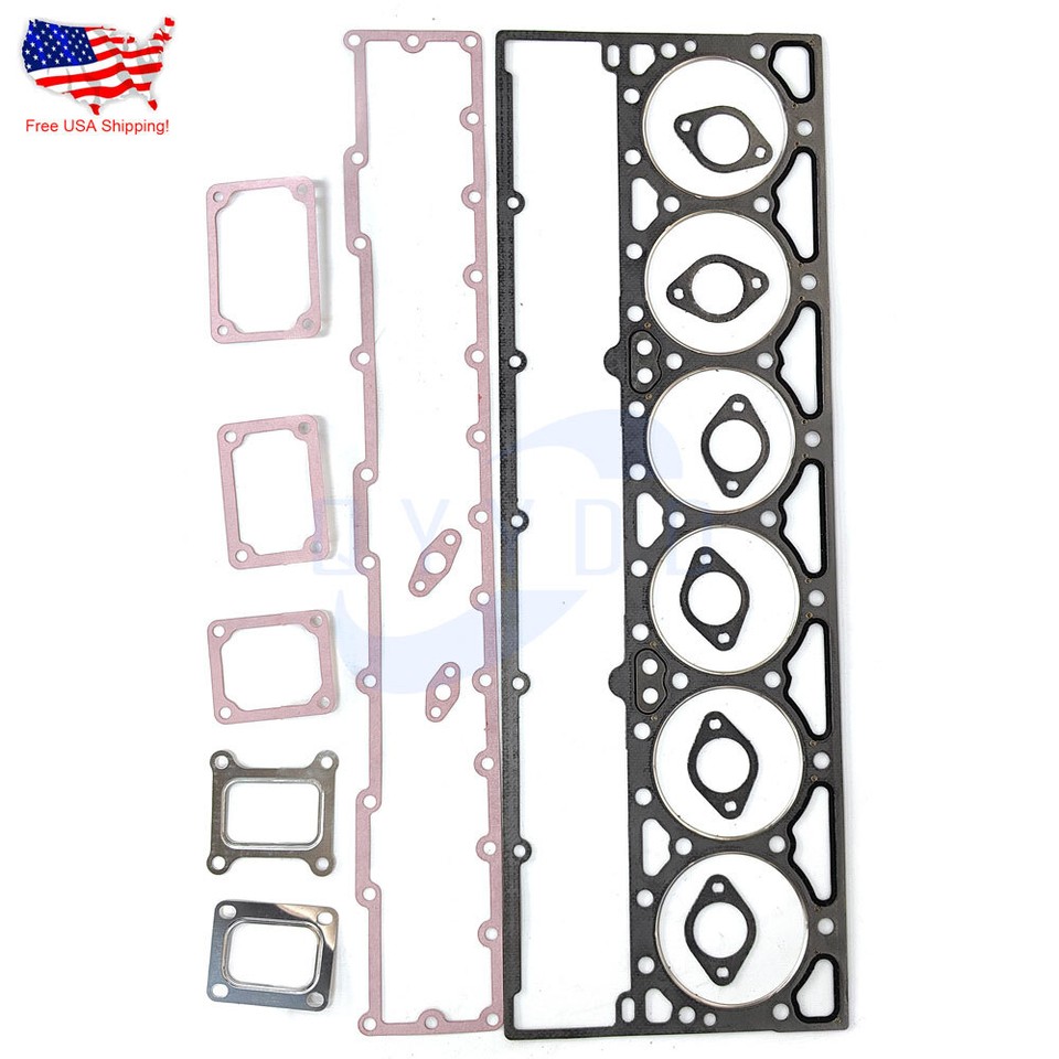 Upper HEAD GASKET SET Fully Valve Cover Seal for Cummins M11 QSM ISM ...