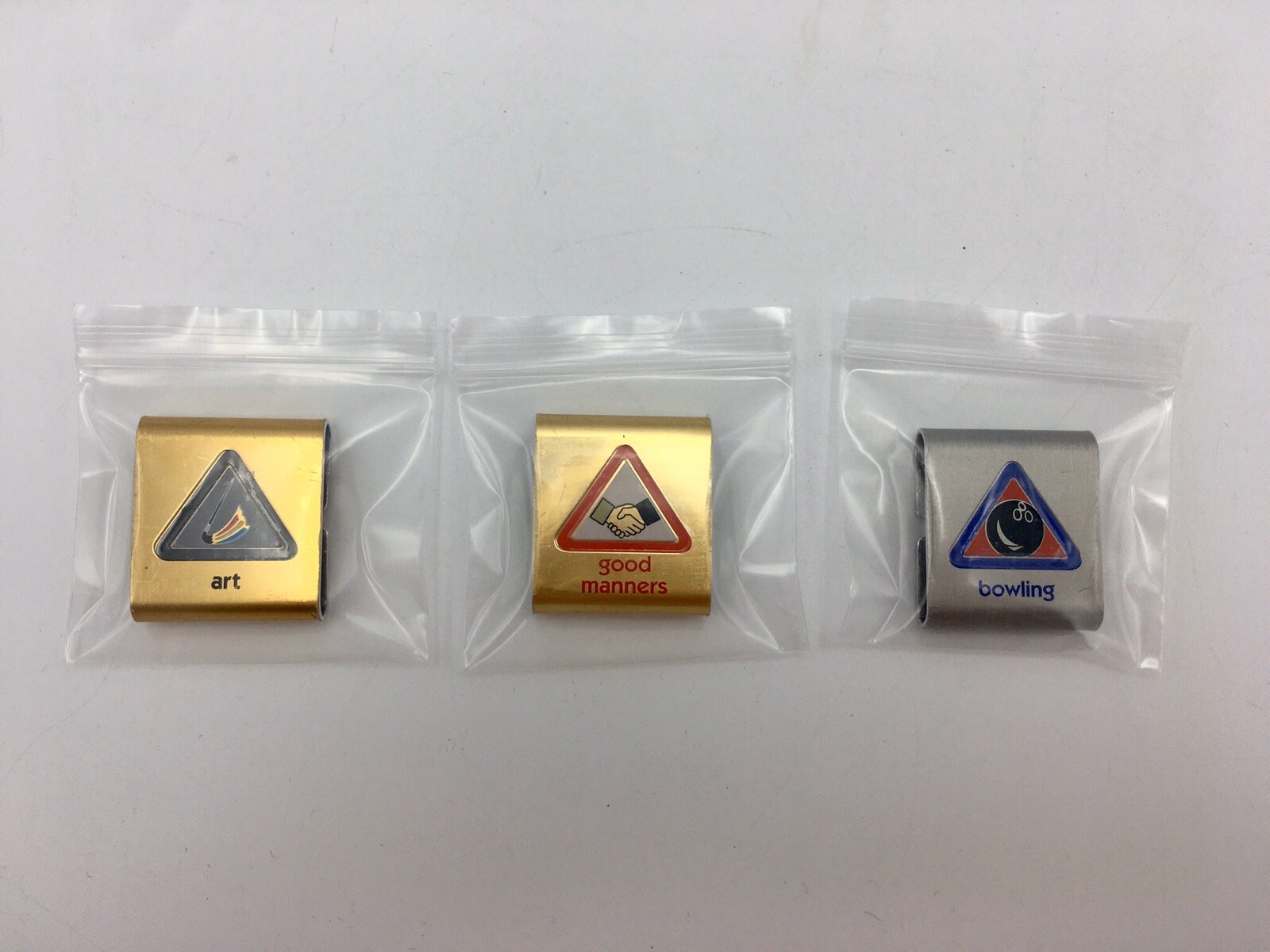 Cub Scout Adventure Belt Loops Retired Art Bowling Good Manners Uniform ...