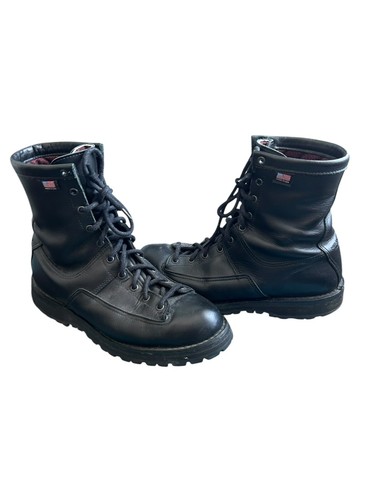 DANNER Recon 69410 Combat Boots Leather Sz 11 D Black Gore-Tex 200g ...