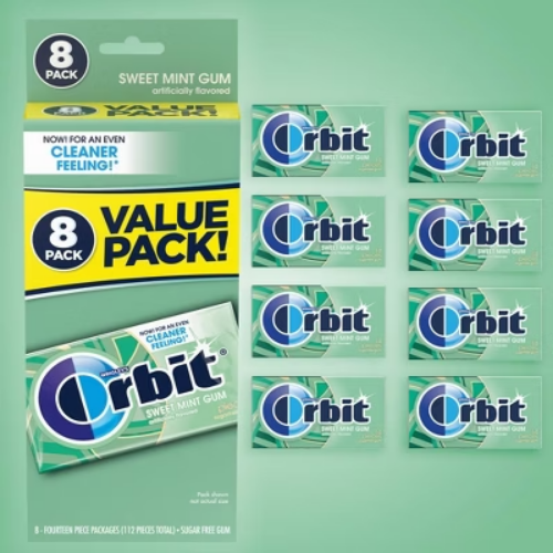 Orbit Sweet Mint Sugarfree Gum Value Pack - 112ct | eBay