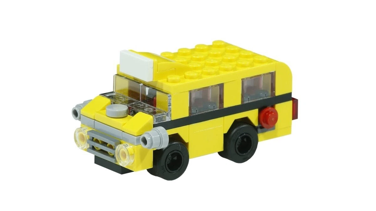 How To Build A Lego School Bus