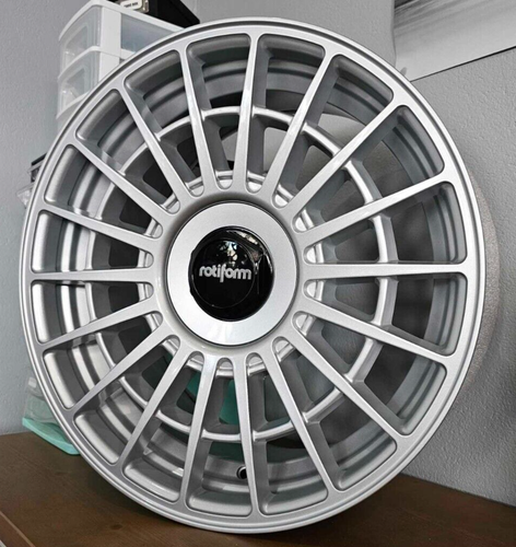 19" Rotiform R143 LAS-R Wheels Silver Suit VW Golf Jetta Passat 19x8.5 ...