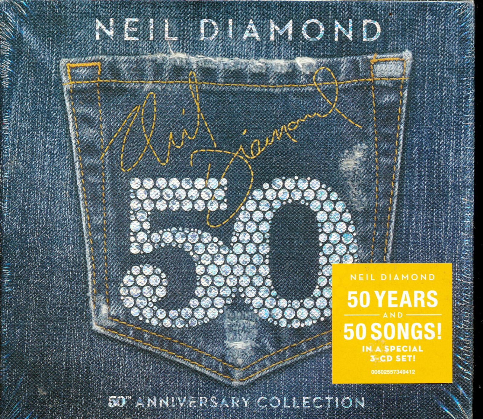 Neil Diamond 50th Anniversary Collection 3-disc CD NEW 602557349412| eBay