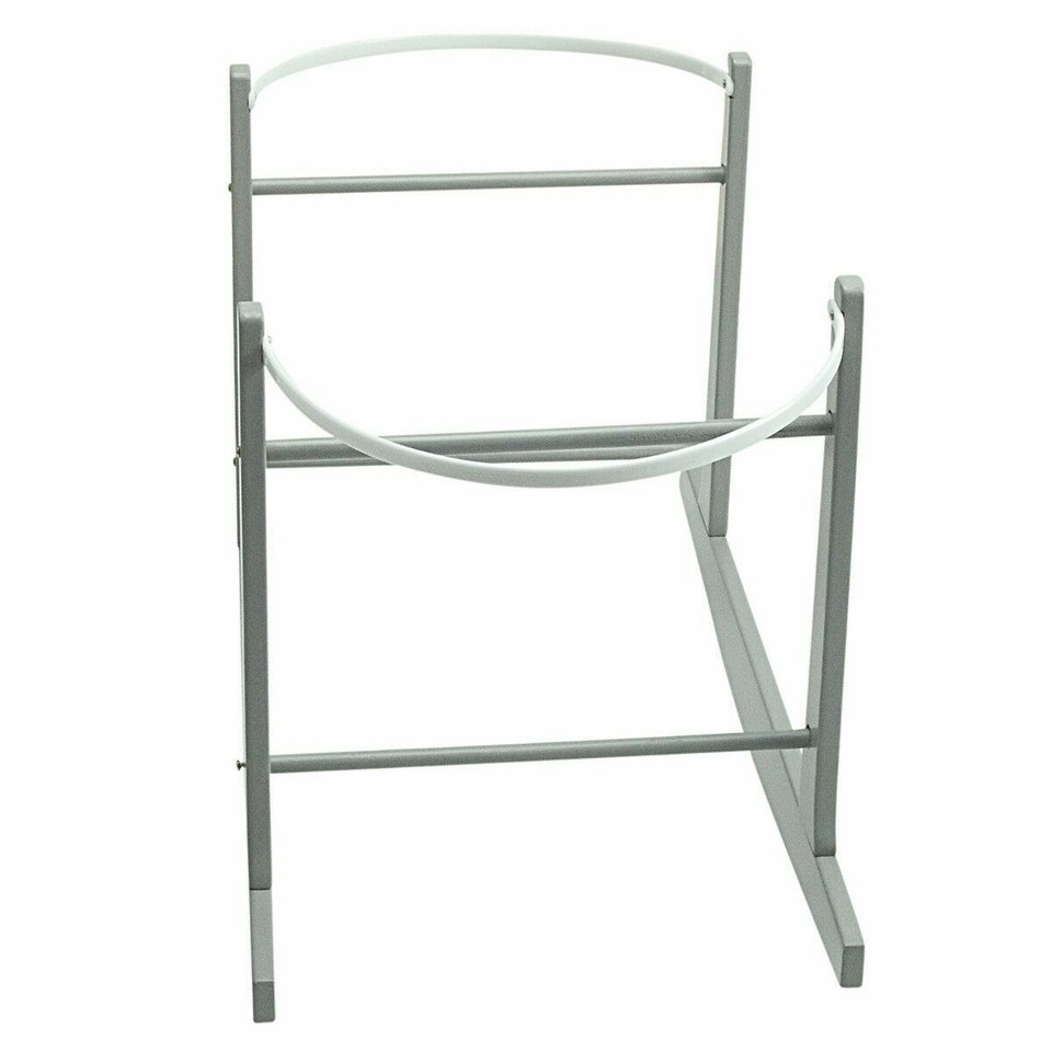 Grey Rocking Moses Basket Stand 5059273691236| eBay