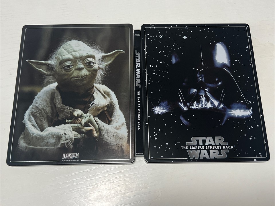 Star Wars The Empire Strikes Back EMPTY 4K SteelBook U.K. Exclusive ...
