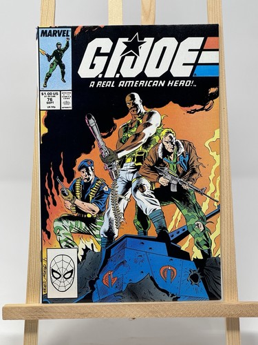 G.I. Joe A Real American Hero #76 (1988) Marvel Comics | eBay