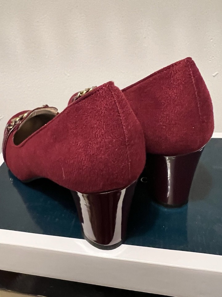 Women's Red/ Wine Color High Heel Shoes | eBay