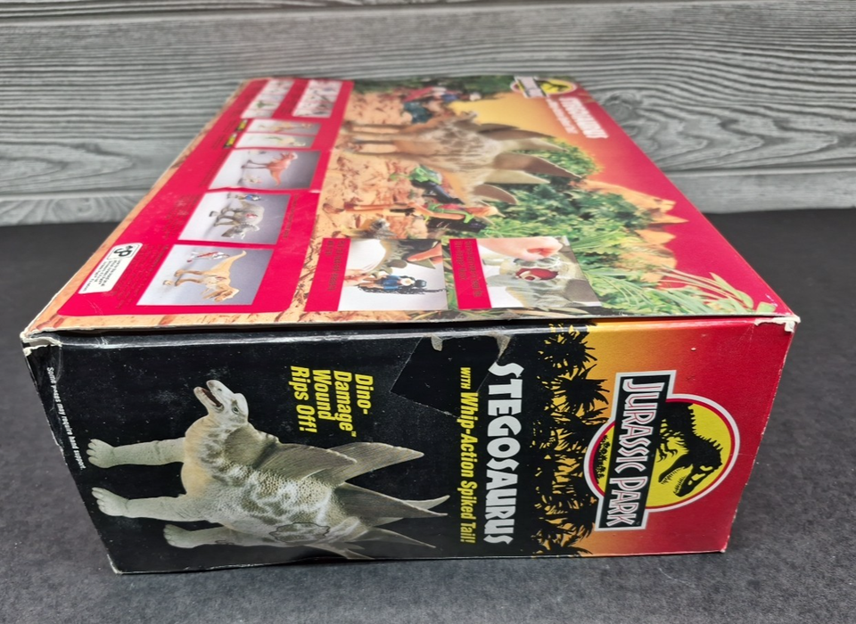 Vintage Kenner 1993 Stegosaurus Dinosaur w/Whip-Action Jurassic Park | eBay