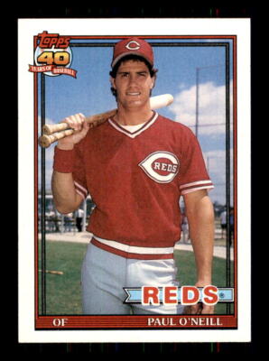 1991 Baseball Topps Paul O'Neill Cincinnati Reds #122 | eBay