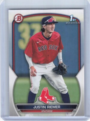 2023 Bowman Justin Riemer #BD-182 | eBay
