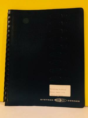 Manuals & Books - Systron Donner Model