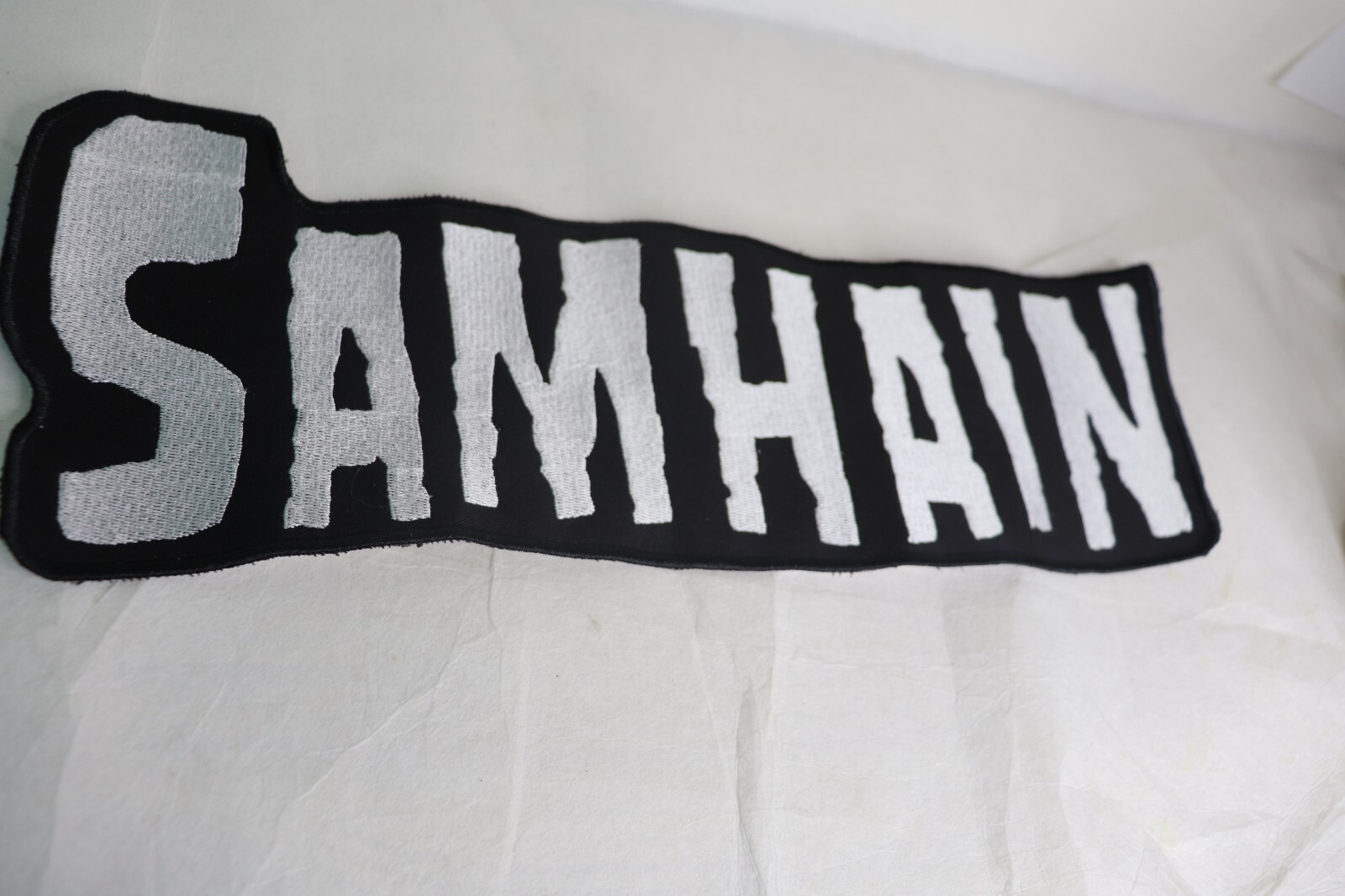 Samhain Back Patch Custom Size Embroidered Misfits Danzig | eBay