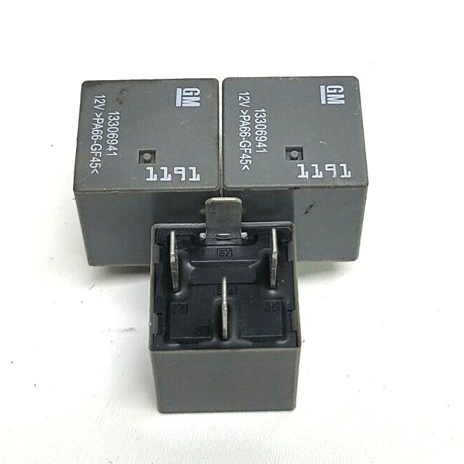 (Lot of 3) GM 4 Pin relay 13306941 (1191) OEM | eBay