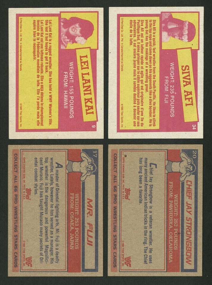 1985 OPC SIVA AFI AUTOGRAPHED TOUGHEST LIVING SIGNATURE TO OBTAIN 3 ...