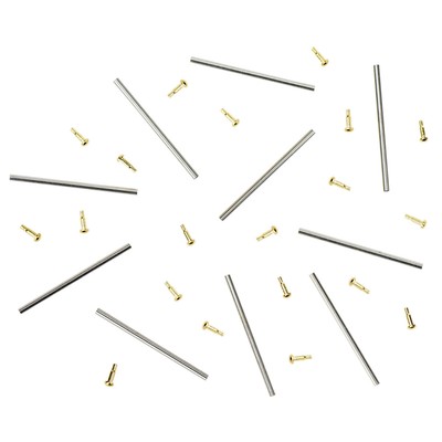 10 SET 20MM TUBE FRICTION PINS FOR FIXING MENS BREITLING WATCH BAND ...