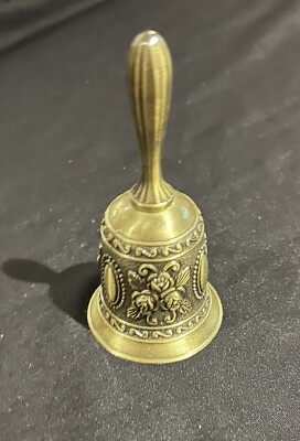 Vintage Hand Bell Call Bell Brass Wedding Bells Christmas Bells | eBay