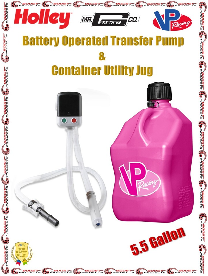 VP 5.5 Gallon Container Utility Jug + Mr. Gasket Battery Operated ...