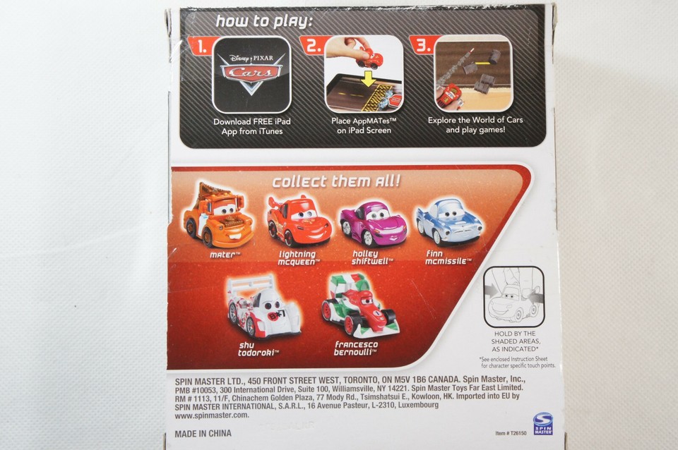 Disney CARS Apple AppMates Video Game FINN McMissle Mater PIXAR Truck ...