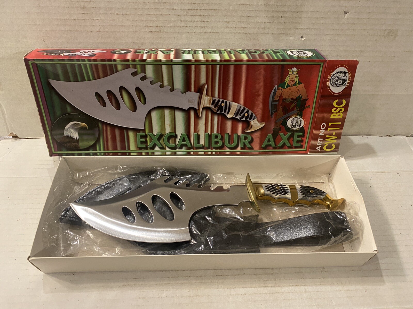 Chipaway Cutlery : Excalibur Axe CW-11 BSC * B144 | eBay