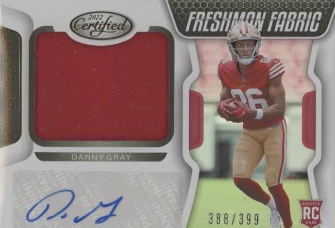 2022 Panini Certified Danny Gray #235 for sale | eBay