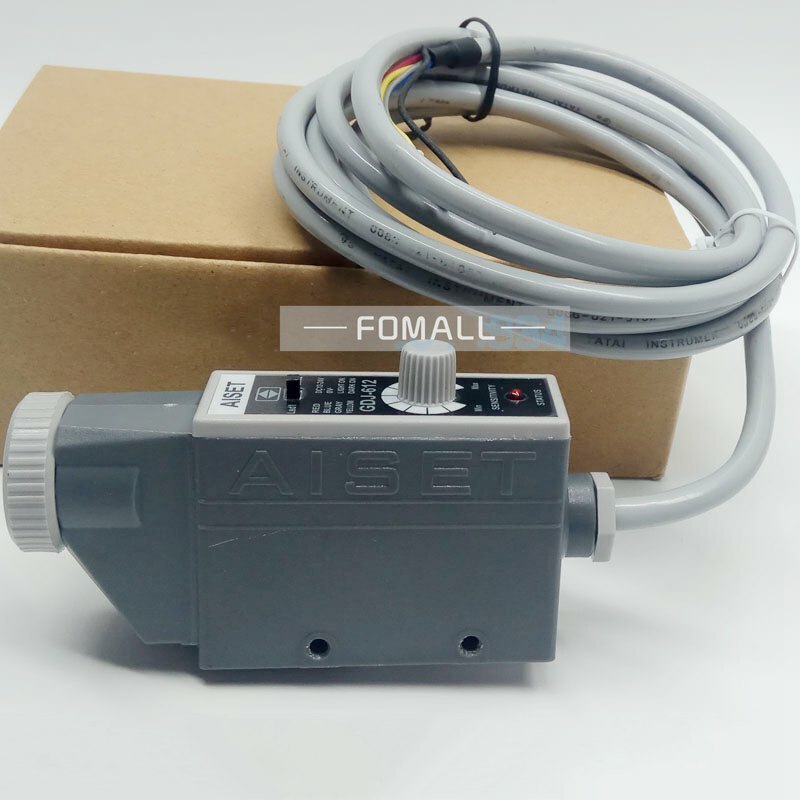 1Pcs New For AISET Color mark sensor GDJ-612 bag making machine GDJ612 ...
