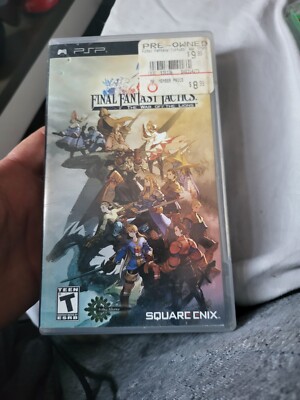 Final Fantasy Tactics Lion War Japan Sony Playstation Portable PSP game ...