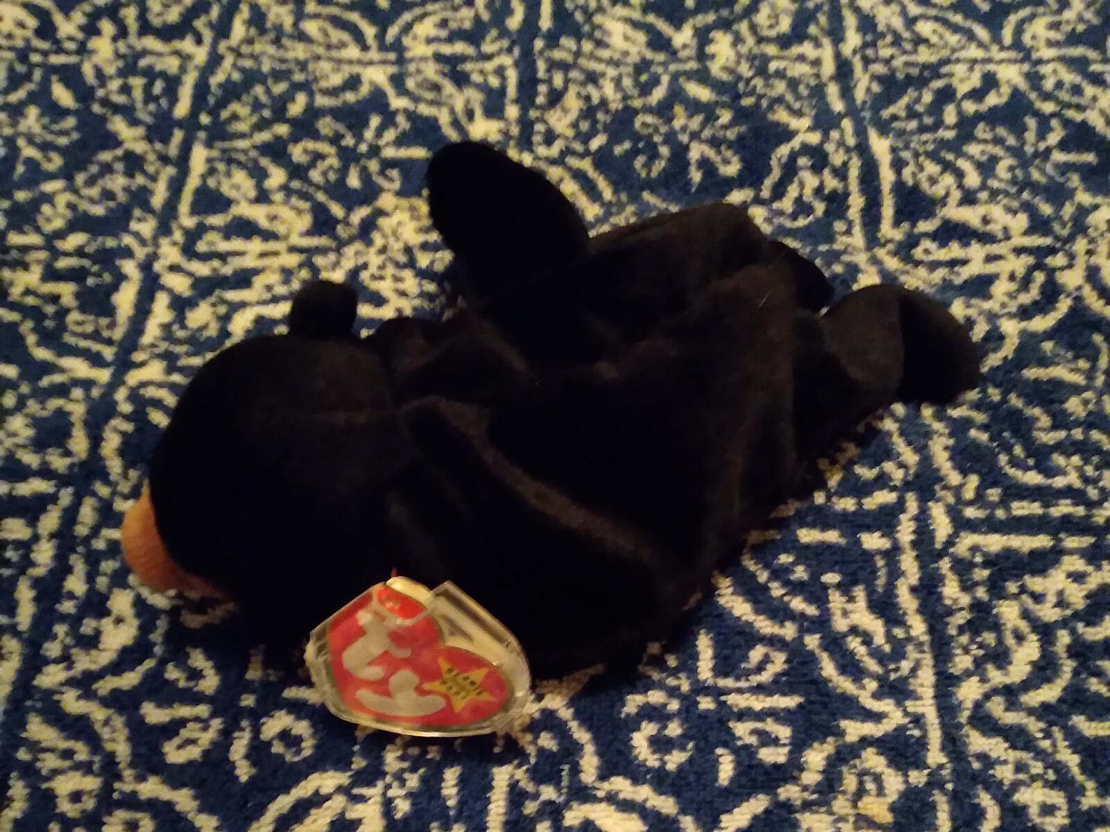 Blackie The Bear Beanie Baby #4011 7-15-94 | eBay
