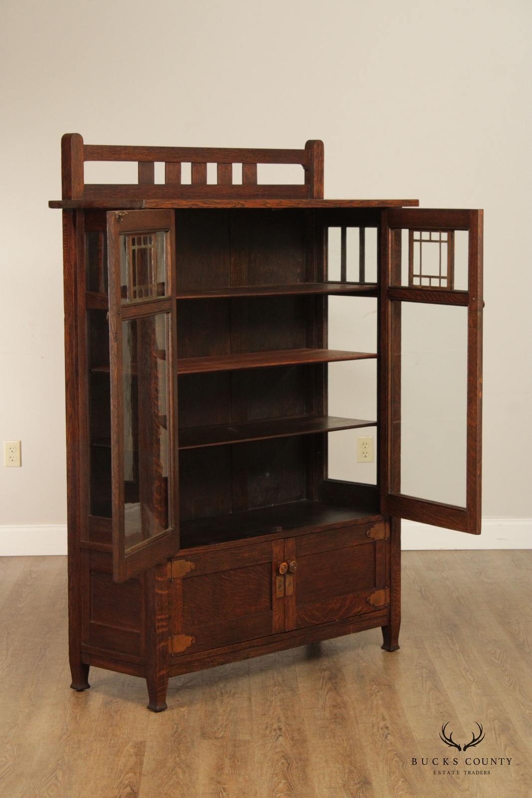 Stickley Mission Display Cabinet | Cabinets Matttroy