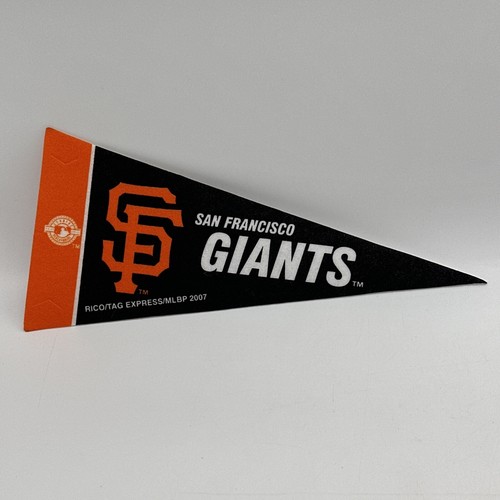 Mini San Francisco Giants Baseball MLB Wall Pennants 9" x 4" Felt Flags ...