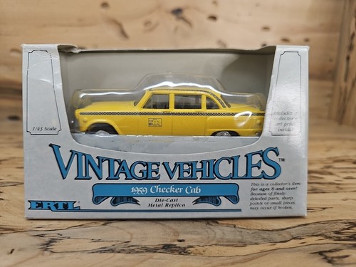 Ertl Classic Vehicles Checker Cab Taxi Diecast 1:43 | eBay