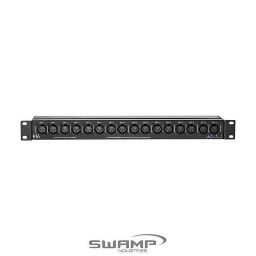 ART P16 - 16-Channel Rack Mount Balanced Patch Bay with XLR Connectors ...