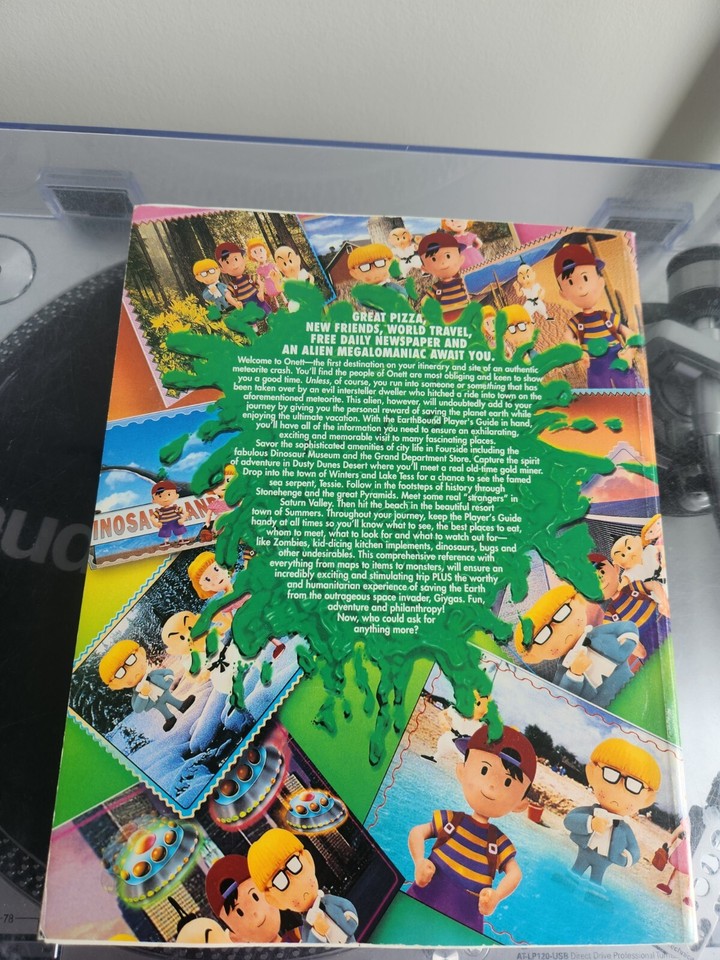 Earthbound Nintendo Player's Guide with Scratch N' Sniff Cards Book ...