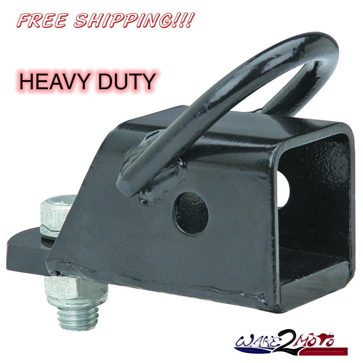 Atv Trailer Hitch Accessories Adjustable Trash Can Transporter Hitch