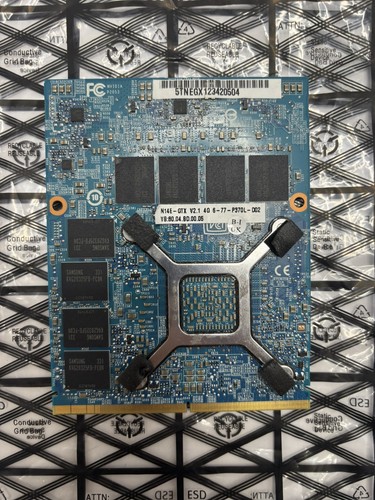 GTX 780M N14E-GTX-A2 4GB DDR5 Video Graphics Card For Clevo DELL ...