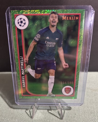 2023-24 Topps Merlin UEFA Club Competitions - Neon Green Shimmer ...