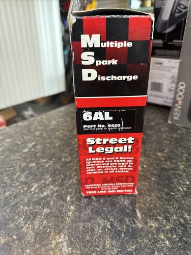 MSD MSD-6AL Ignition Control Box Multiple Spark Discharge 6420 6AL for ...