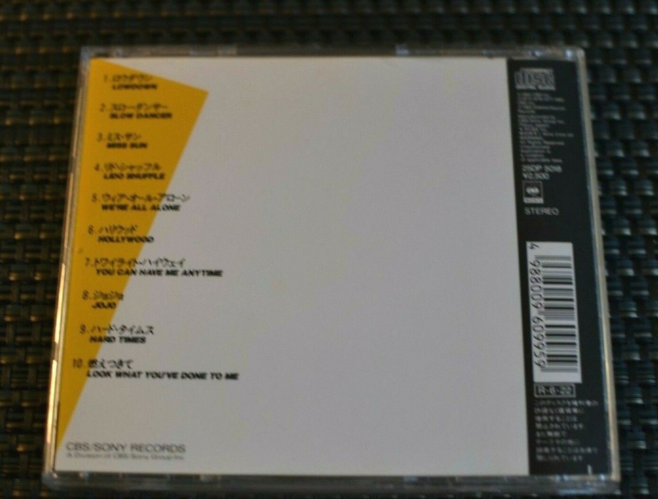 Boz Scaggs / Hits! (CD, 1990 CBS JAPAN, 25DP 5018) | eBay