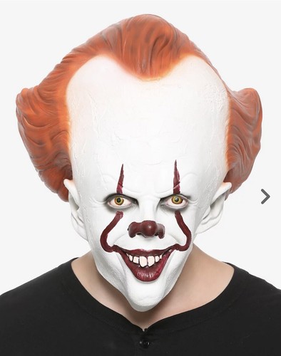 Trick Or Treat Studios: IT Movie Pennywise the Clown Deluxe Adult Latex ...