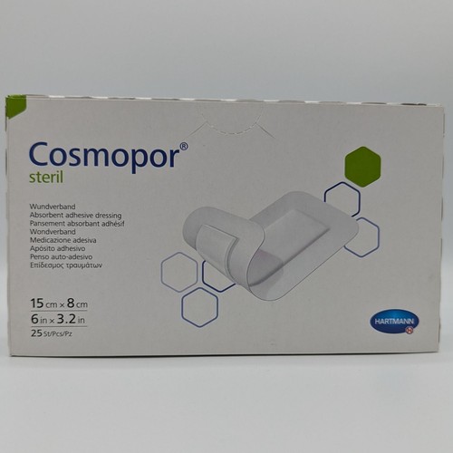 Cosmopor Adhesive Dressing 6" X 3.2" Nonwoven Rectangle Sterile 25/Box ...