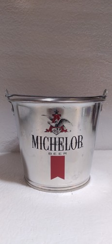 VINTAGE MICHELOB BEER METAL ICE BUCKET, ANHEUSER BUSCH | eBay