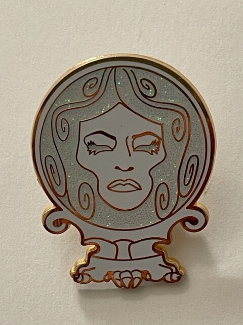 Disney Pink a la Mode Haunted Mansion Madame Leota CHASER Pin (B5) | eBay