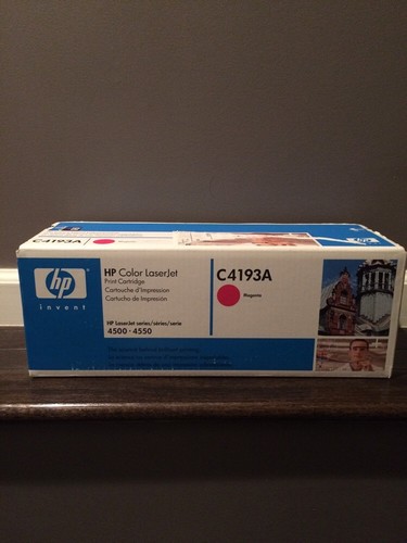 HP C4193A Toner Cartridge (Magenta/ Red) New & Sealed | eBay