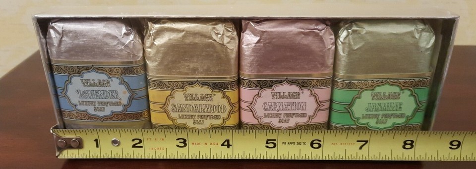 Vintage Village Bath Products 1977 Boxed Soap 4 Bars NOS | eBay