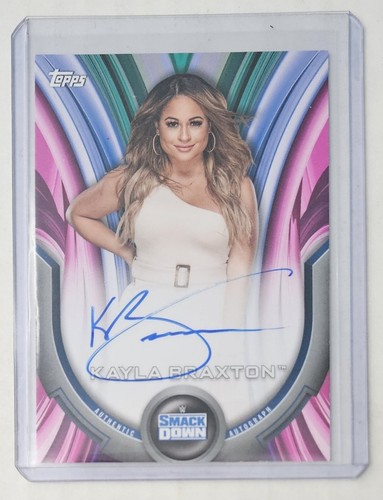 KAYLA BRAXTON (2020 #/150 WWE Women's Division) AUTOGRAPH DIVA "On Card ...