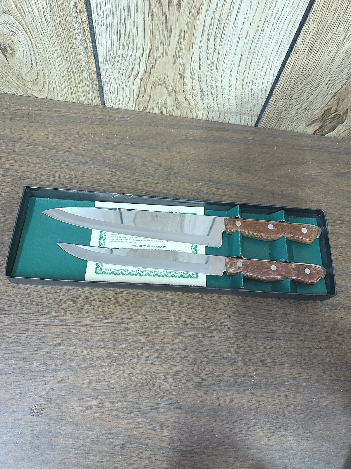 Vintage Maxam 2pc.Carving Knife Set Precision Hollow Ground Fine ...