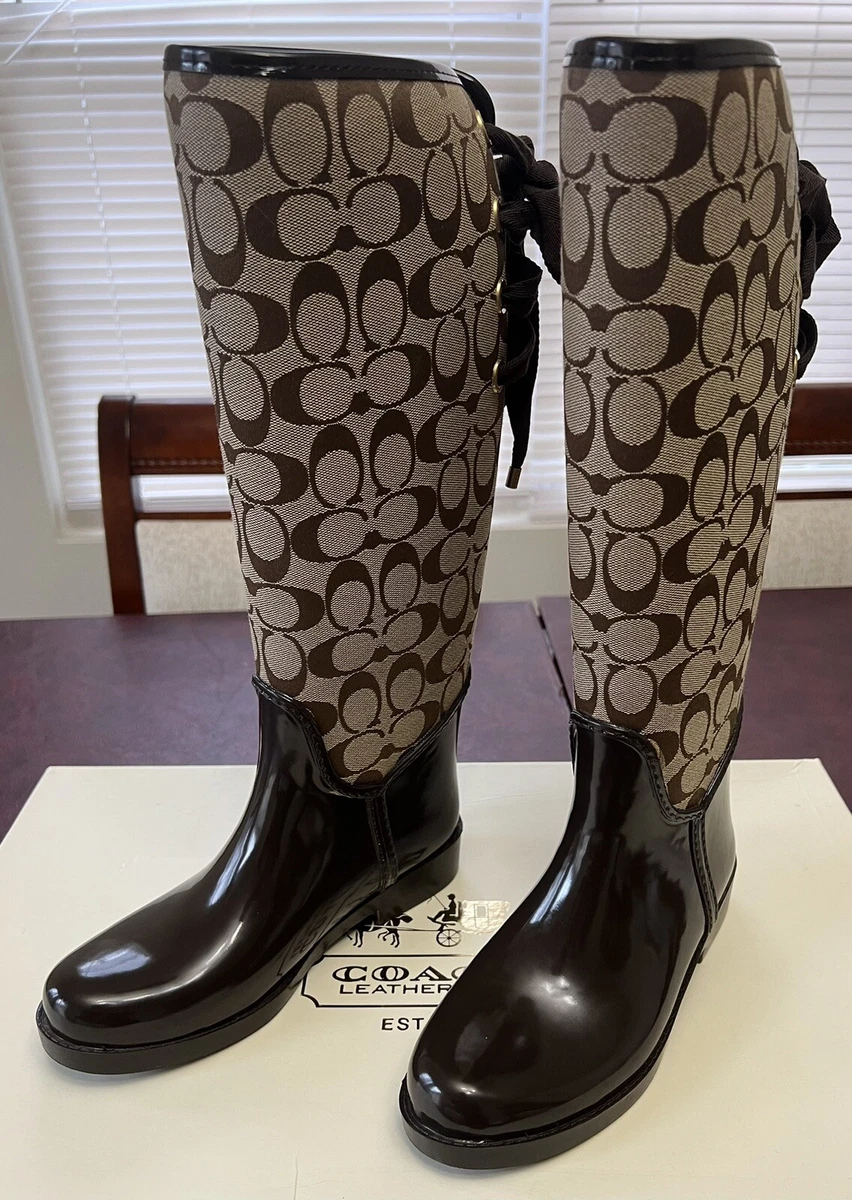 Coach Rain Boots